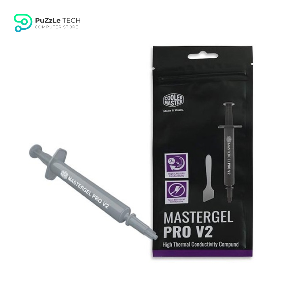 Cooler Master MasterGel Pro V2 High Thermal Conductivity Compound for ...